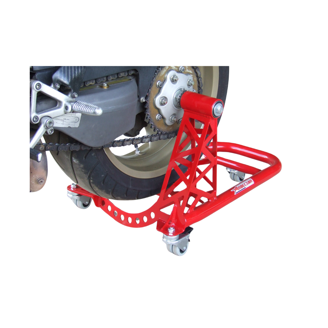 6S (LHS) Spacesaver Single Sided Swingarm Stand – Anderson Stands